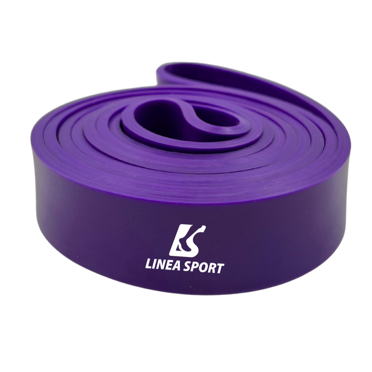 Banda Elástica Circular de Alta Resistencia 35-85 LB Morada - Linea Sport