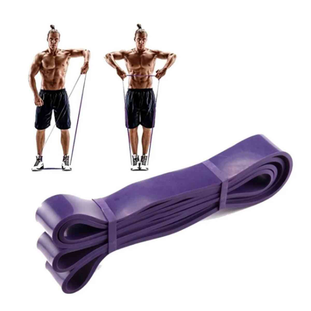 Banda Circular Elástica 35-85lb Morada - Linea Sport