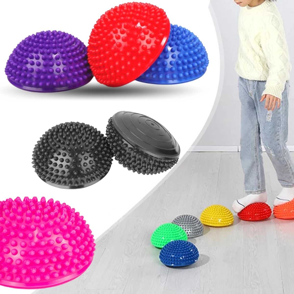 Mini Bosu Erizo 16cm Fitness - Linea Sport