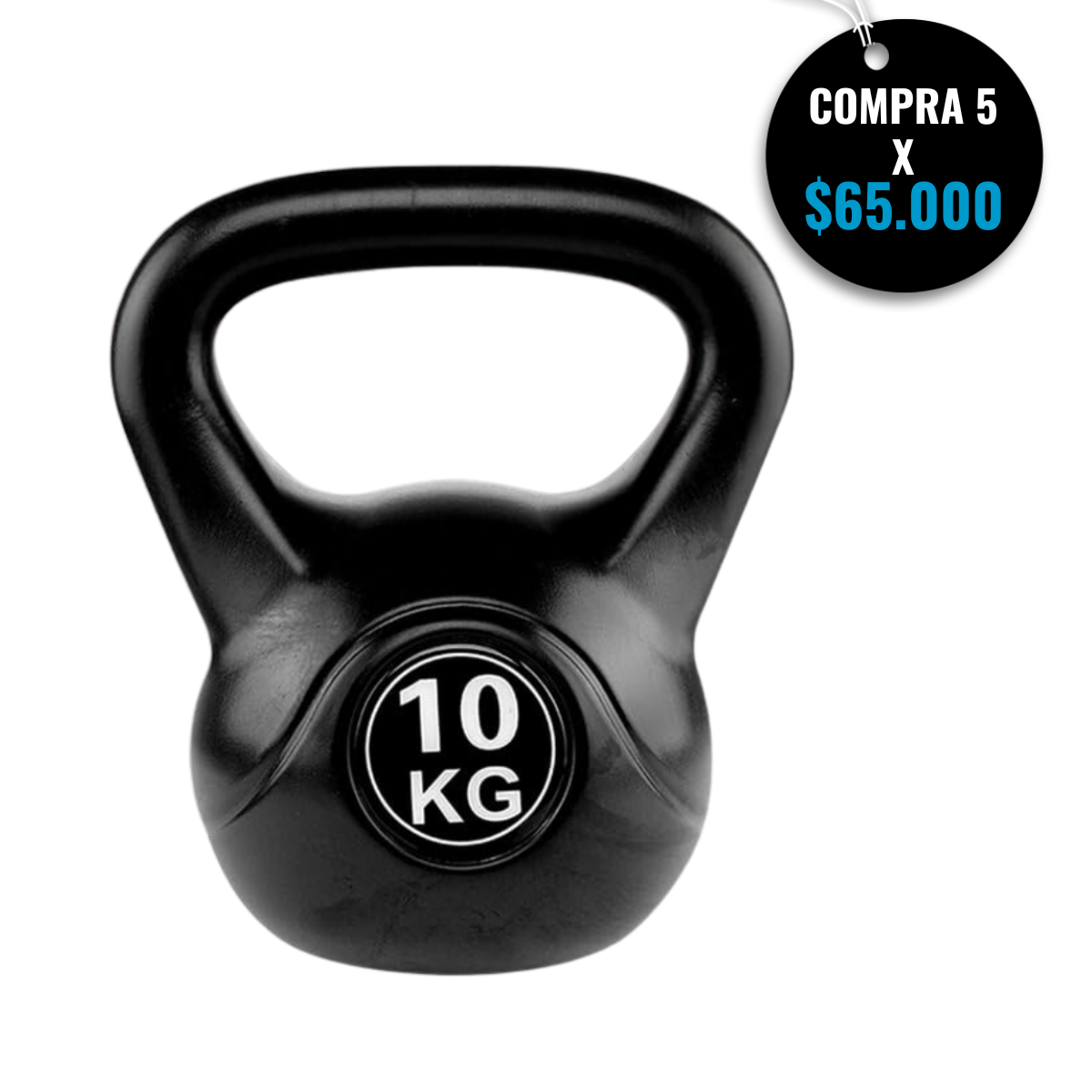 Pesa Rusa Kettlebell 10kg Entrenamiento - Linea Sport