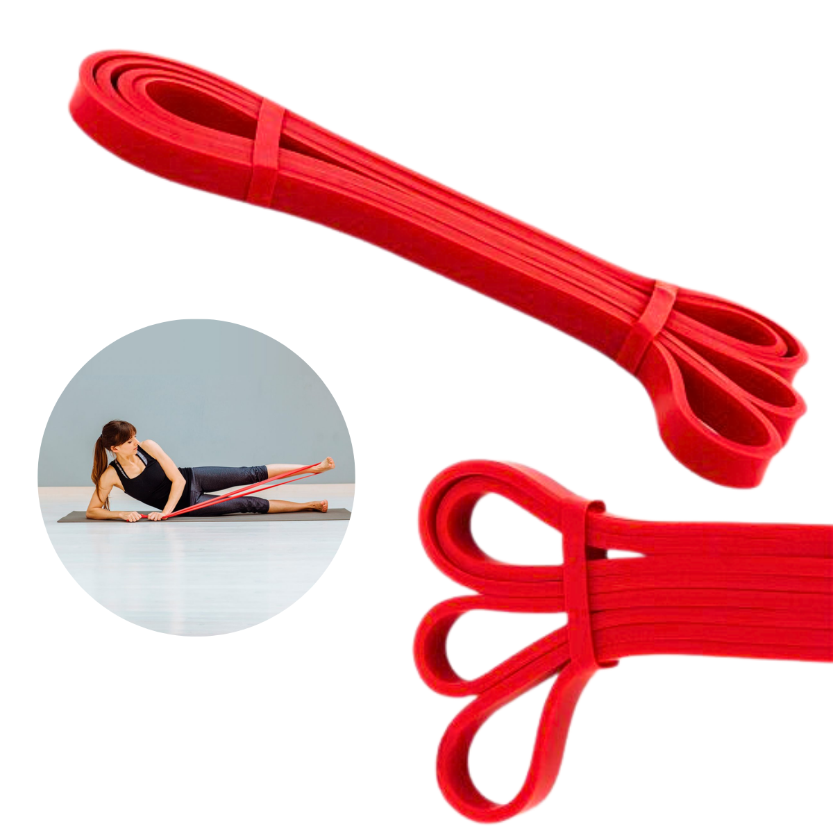 Banda Circular Elásticas Resistencia De 15-35lb Fitness - Linea Sport