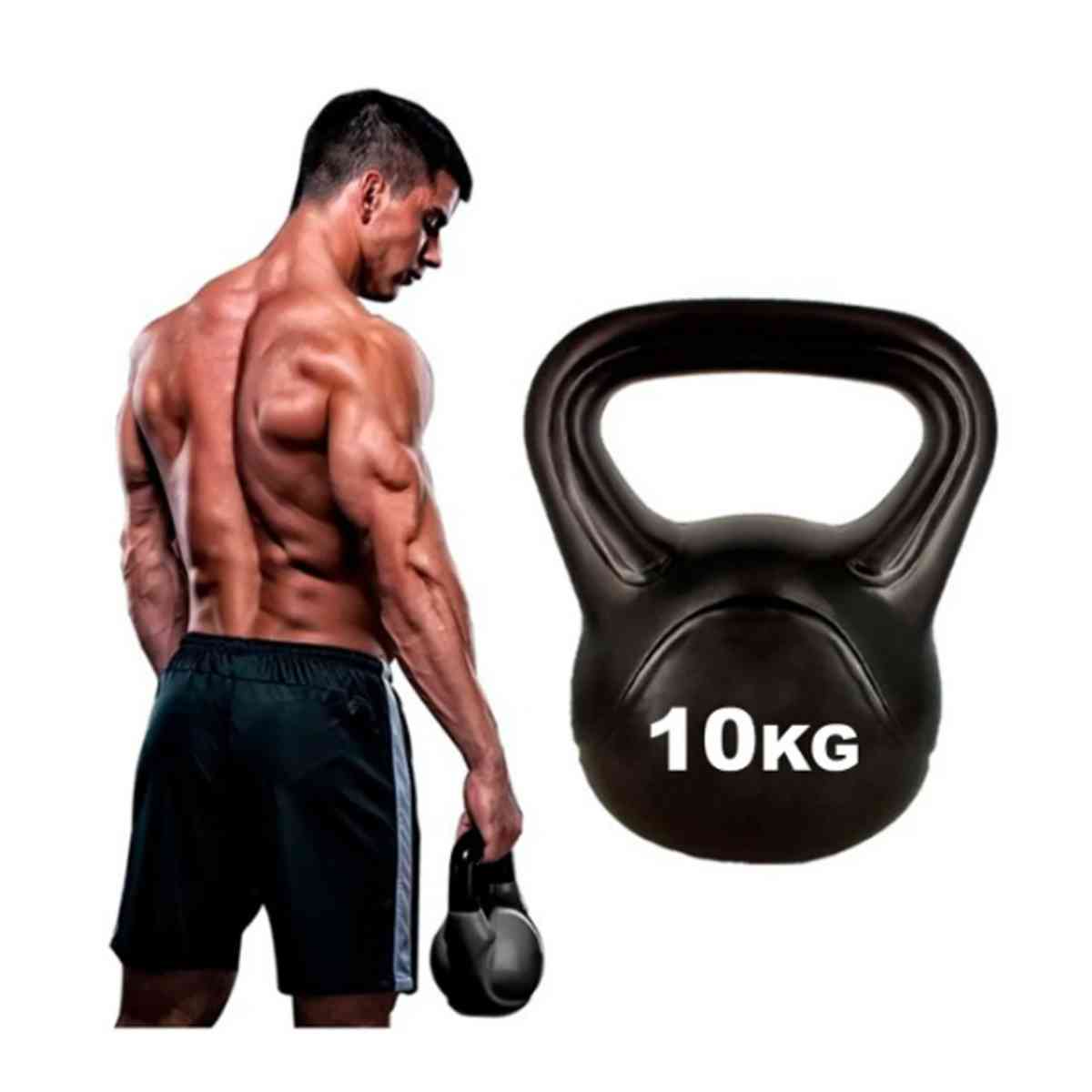 Pesa Rusa Kettlebell 10kg Entrenamiento - Linea Sport