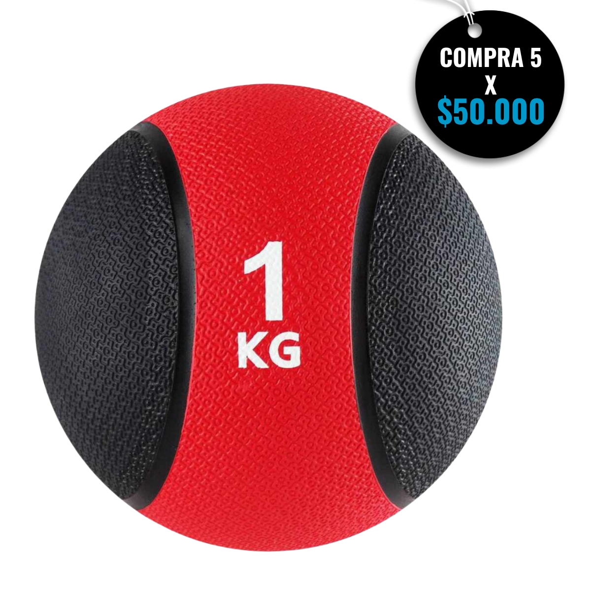 Balón medicinal con rebote 1 kg - Linea Sport