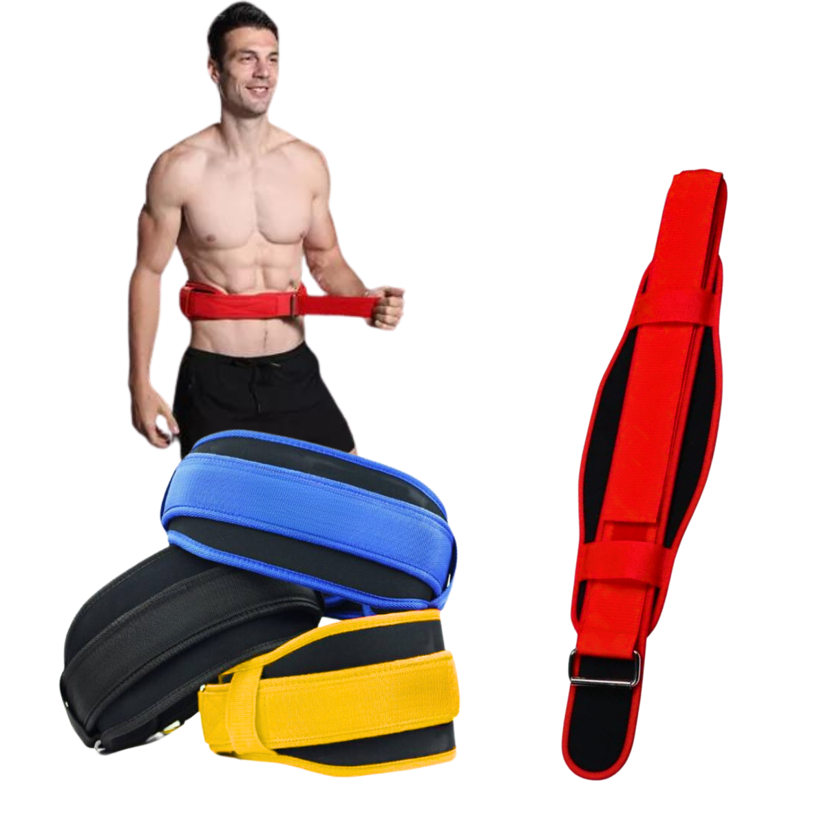 Cinturón Ajustable para Levantamiento de Peso - Linea Sport