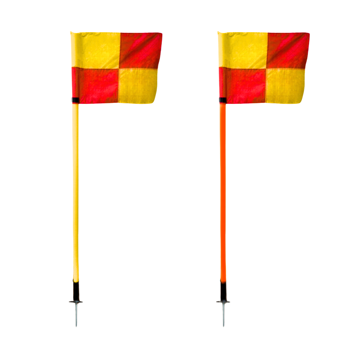 Banderin Córner Pole Con Estaca 1.50mtrs - Linea Sport