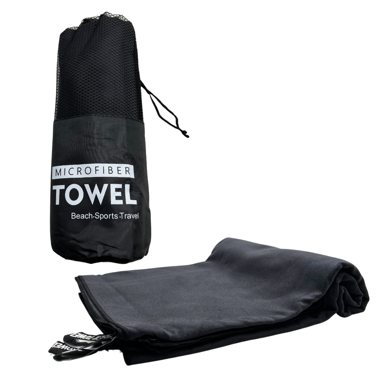 Set 3 Toallas Microfibra Secado Rápido Con Bolsa para GYM,Piscina,Playa ...