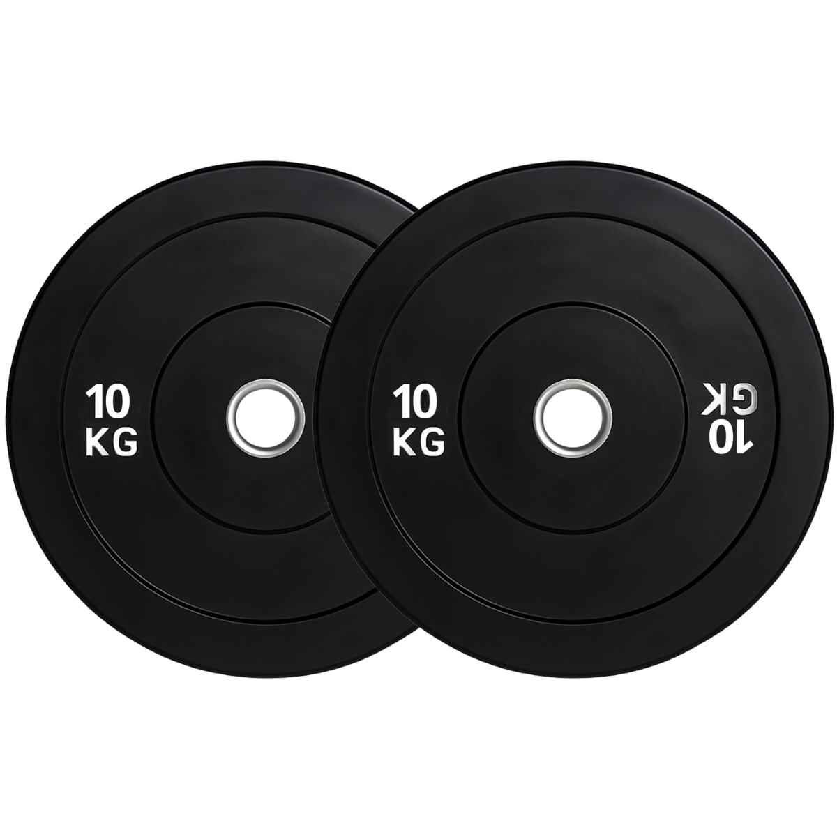 Par de Discos Bumper Olímpico 10 kg c/u Total 20 kg para CrossFit ...
