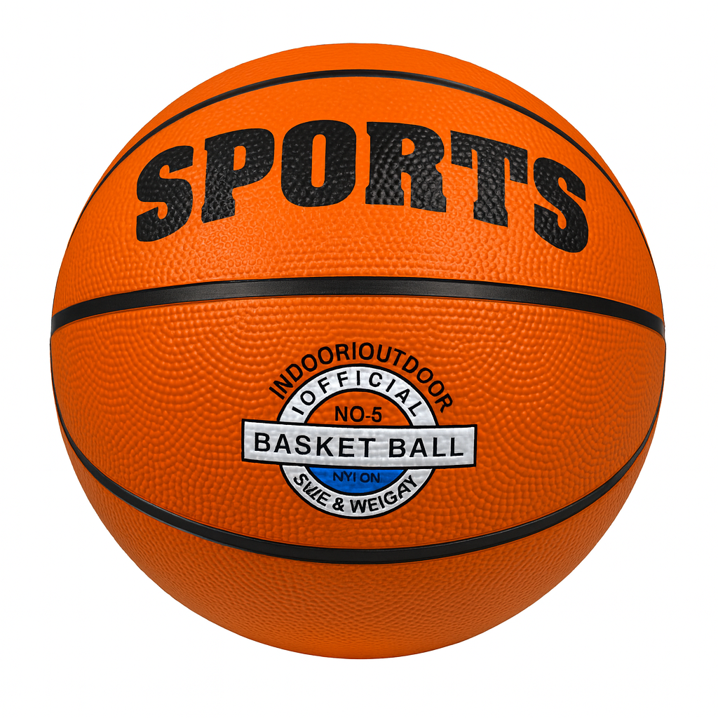 Balón De Basket Basketball N°5 Multiuso Para Juego y Práctica - Linea Sport